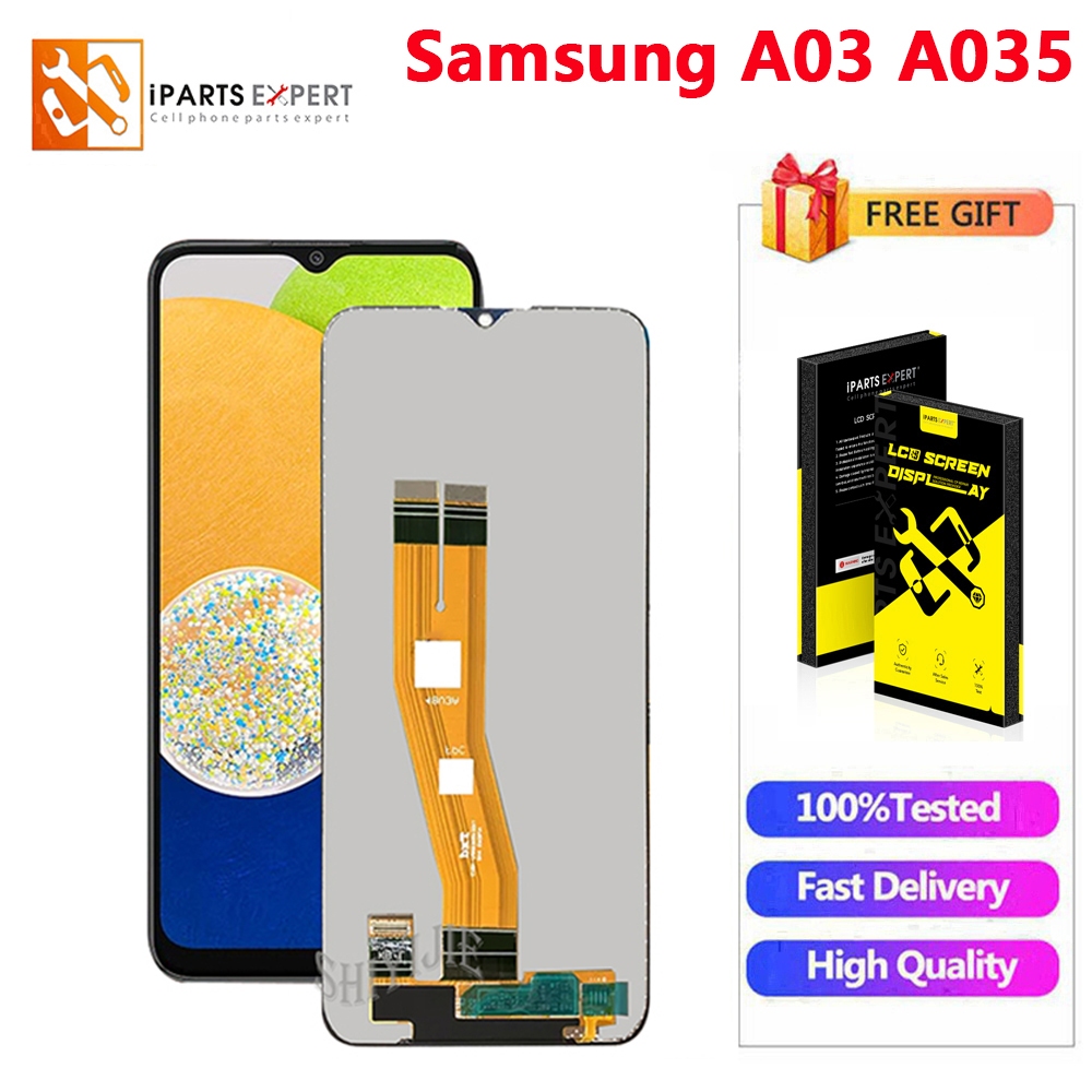 IPARTSEXPERT LCD For Samsung Galaxy A03 A035 LCD Display Touch Screen ...