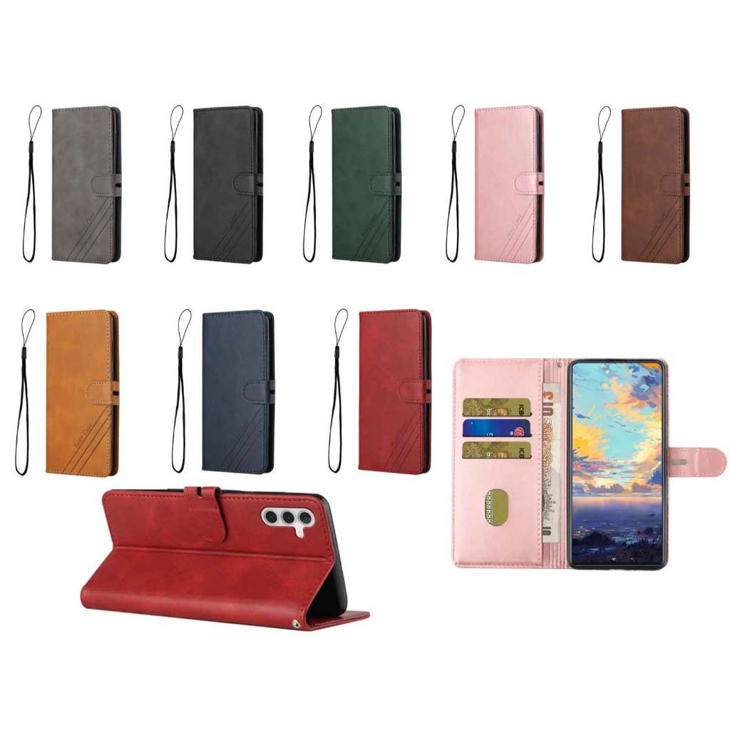 Case For Samsung Galaxy A14 A24 A25 A34 A54 M14 M54 Light luxury ...