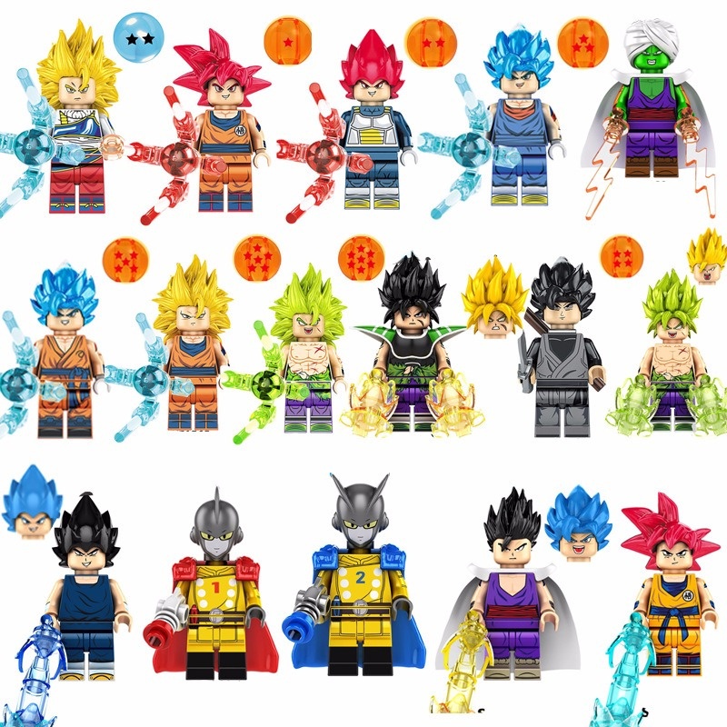 Bagged Dragon Ball Building Block Doll figure Compatible with Lego ...