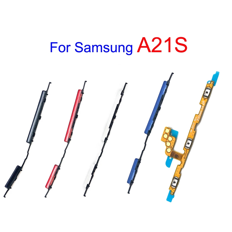 For Samsung A21S Power On Off Button Flex And Out Side Volume Up Down ...