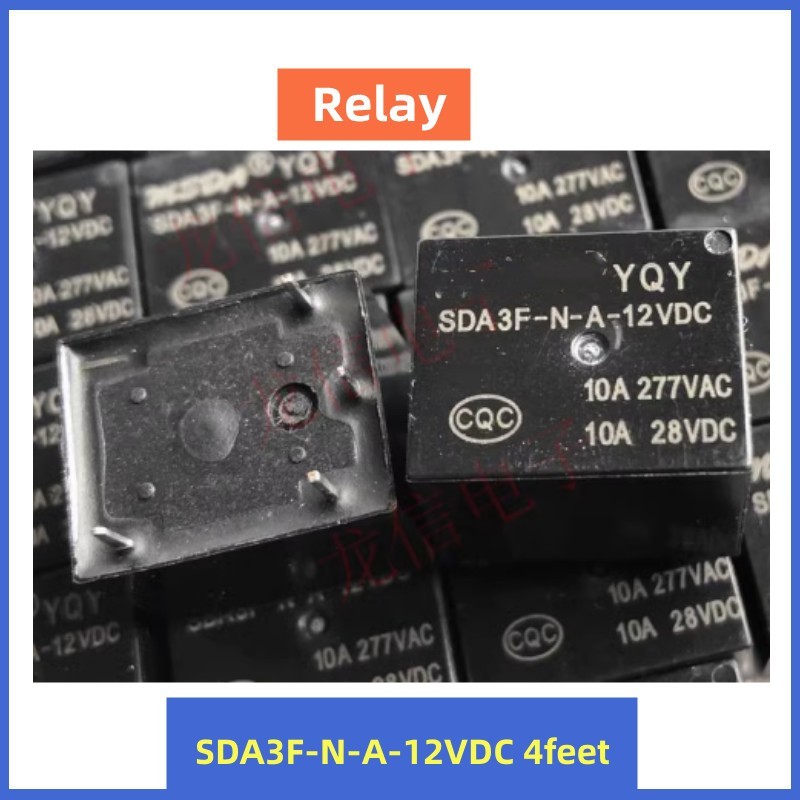 Relay SDA3F-N-A-12VDC 4 Pins 10A Home Appliances Relay | Shopee Philippines