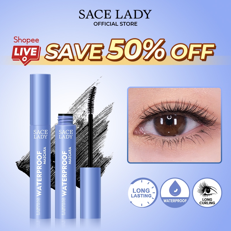 SACE LADY Mascara Black Eyelashes Eye Makeup Waterproof Volume ...