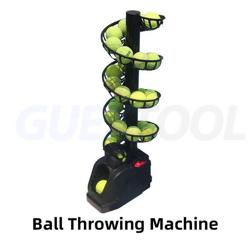 Tennis Throwing Machine Single Person With Receiving Net Swing Practice ...
