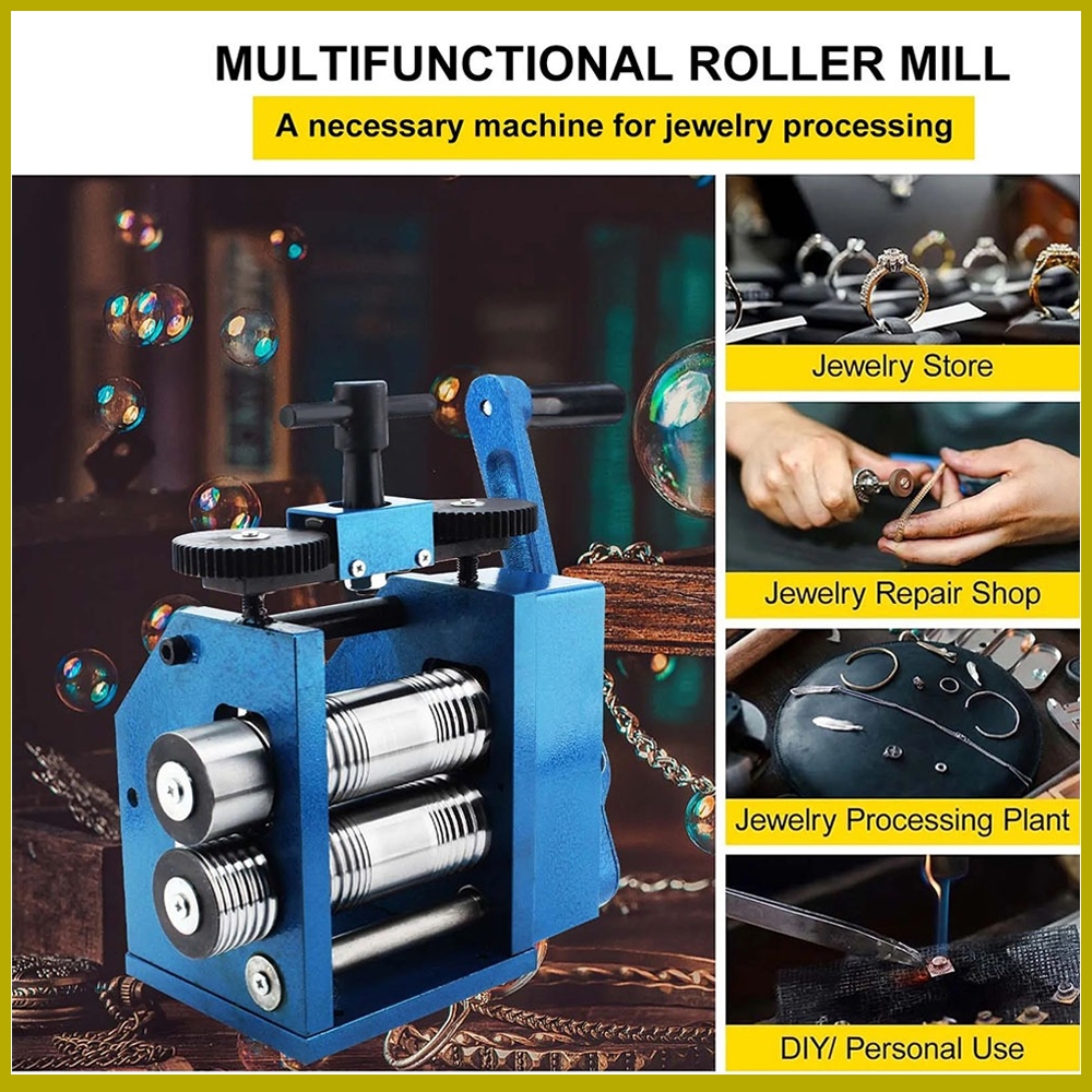Manual Rolling Mill Machine Timiben Gear Ratio 1:2.5 Wire Manual ...