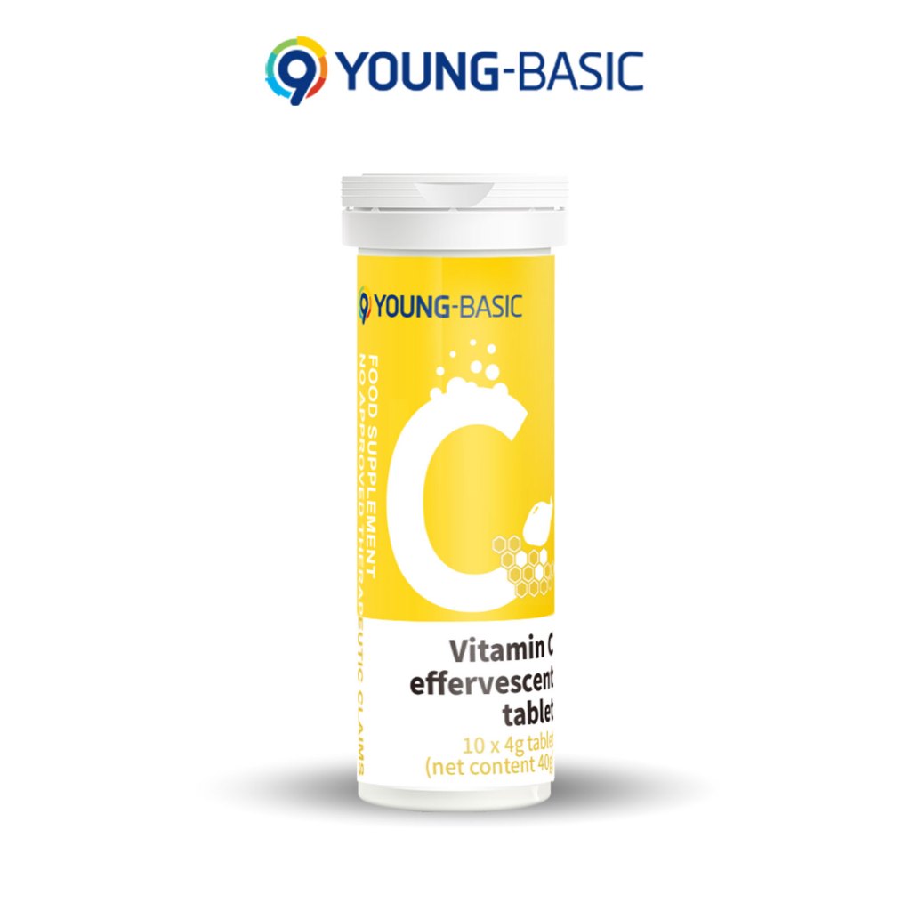 9YOUNG-BASIC Vitamin C Effervescent Tablet Whiten Skin Strengthen ...