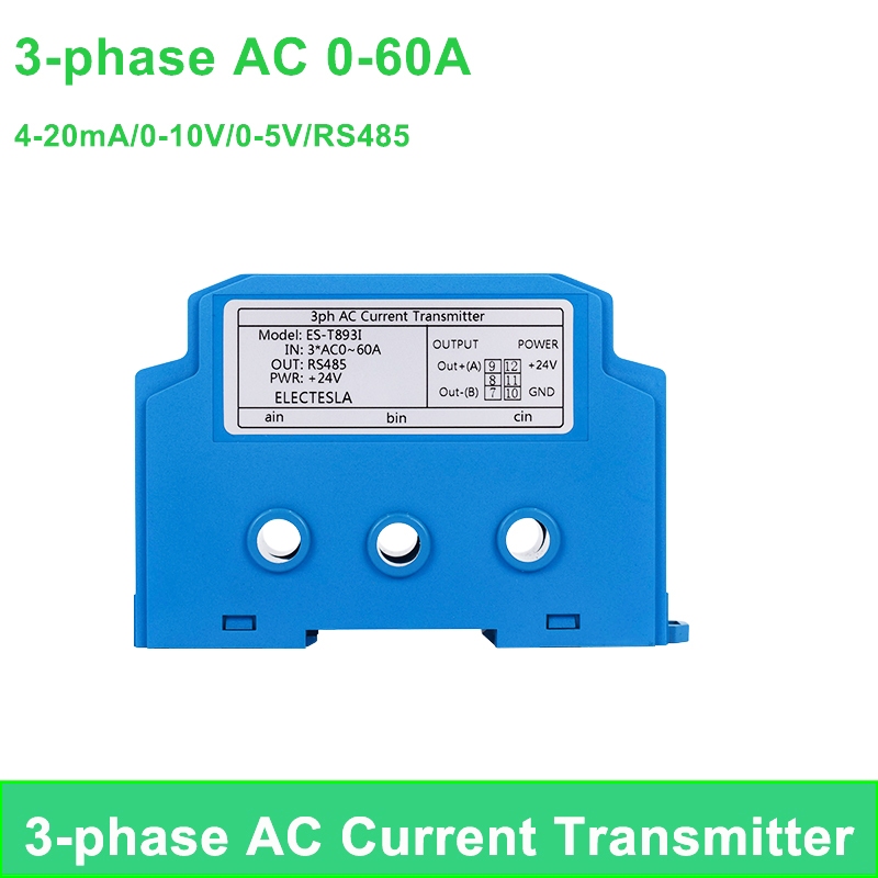 Three phase perforated current transmitter 3-phase current sensors AC ...