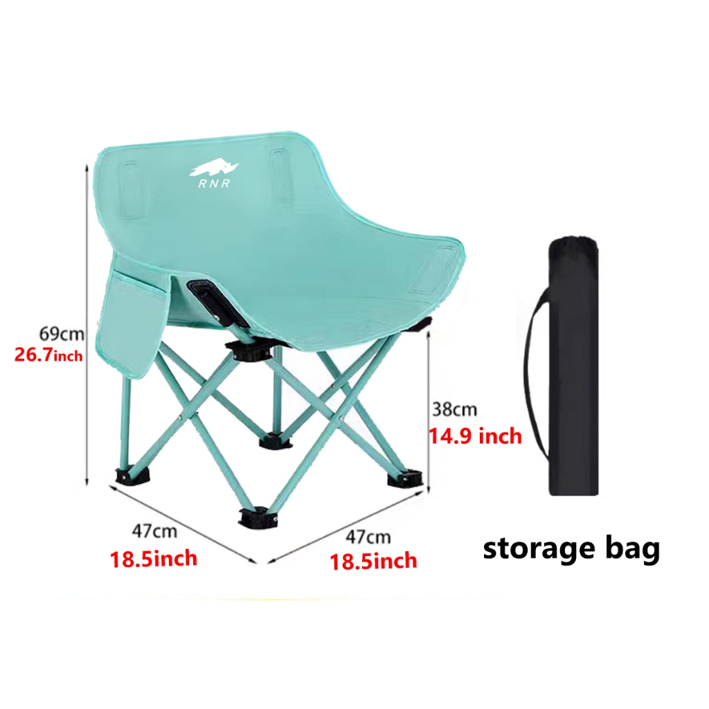 Outdoor moon chair folding chair small stool portable camping chair ...