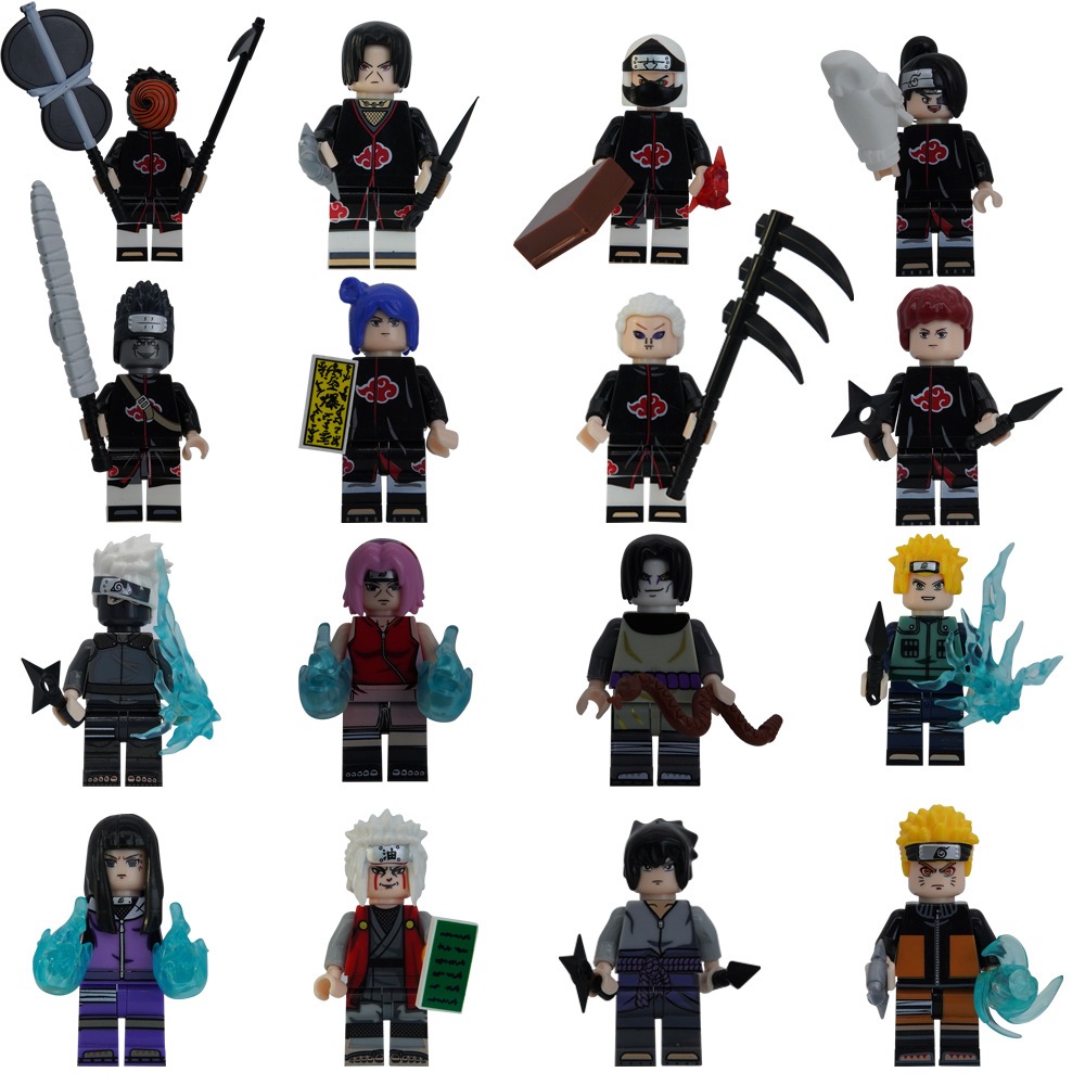 Naruto Series Character Building Blocks:Hokage,Hatake Kakashi,Uzumaki ...