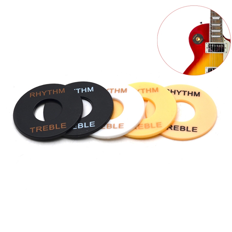 2Pcs LP Guitar Toggle Switch Washer Rhythm Treble Ring Plate for ...