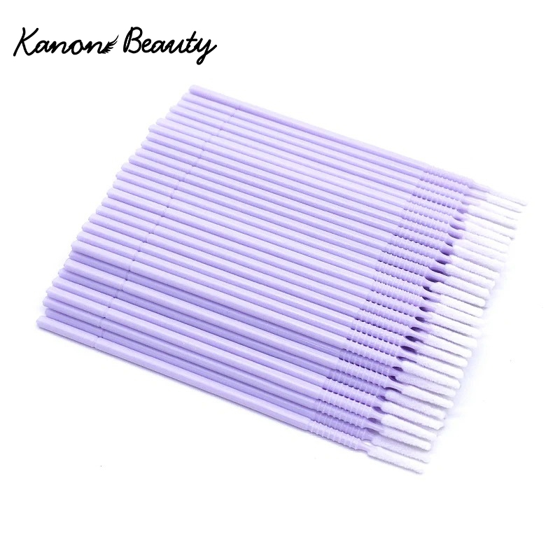 100pcs Bendable Micro Brushes Disposable Microbrush Applicators Eyelash ...