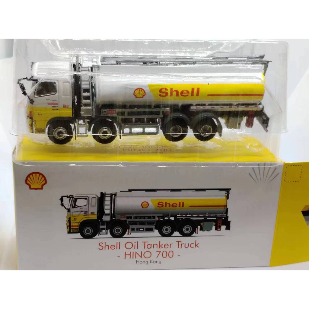 Alloy Die-Casting Car Model Tiny 1/76 HINO HINO 700 SHELL SHELL Tank Truck | Shopee Philippines