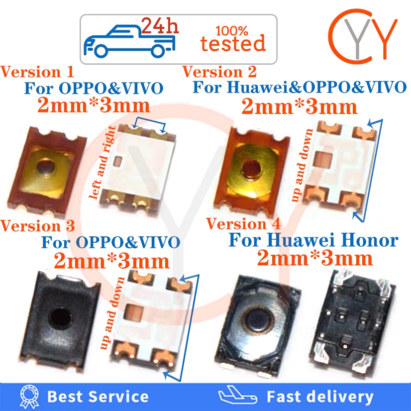 For OPPO & VIVO & Huawei Power Volume Switch Botton On Off | Shopee ...