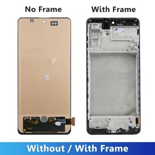 AMOLED LCD Display For Samsung Galaxy M51 M515 M515F LCD with Frame ...
