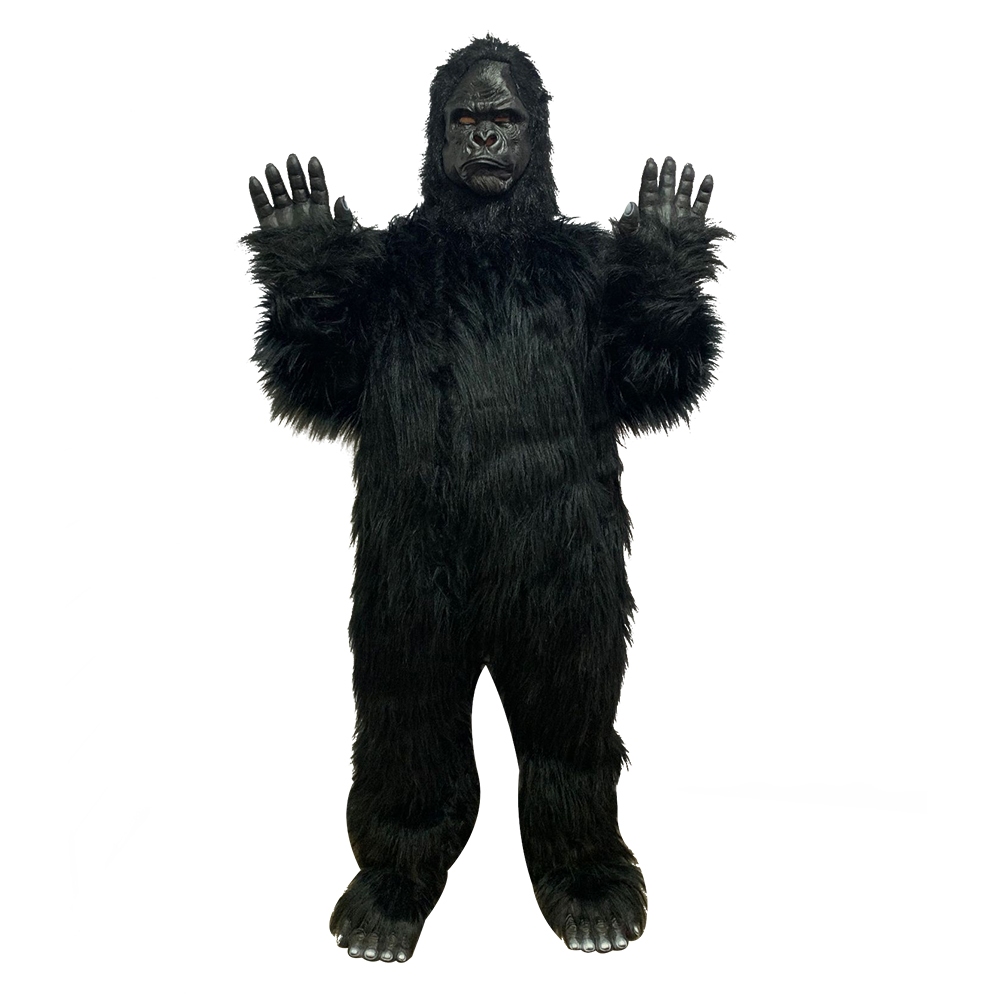 COD Adult Deluxe Gorilla Halloween Costume Men Ferocious KingKong ...
