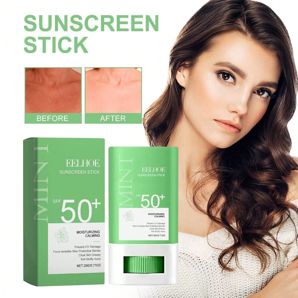 Matte Sun Stick:peppermint Sunscreen SPF 50 PA++++ (20g) | Shopee ...
