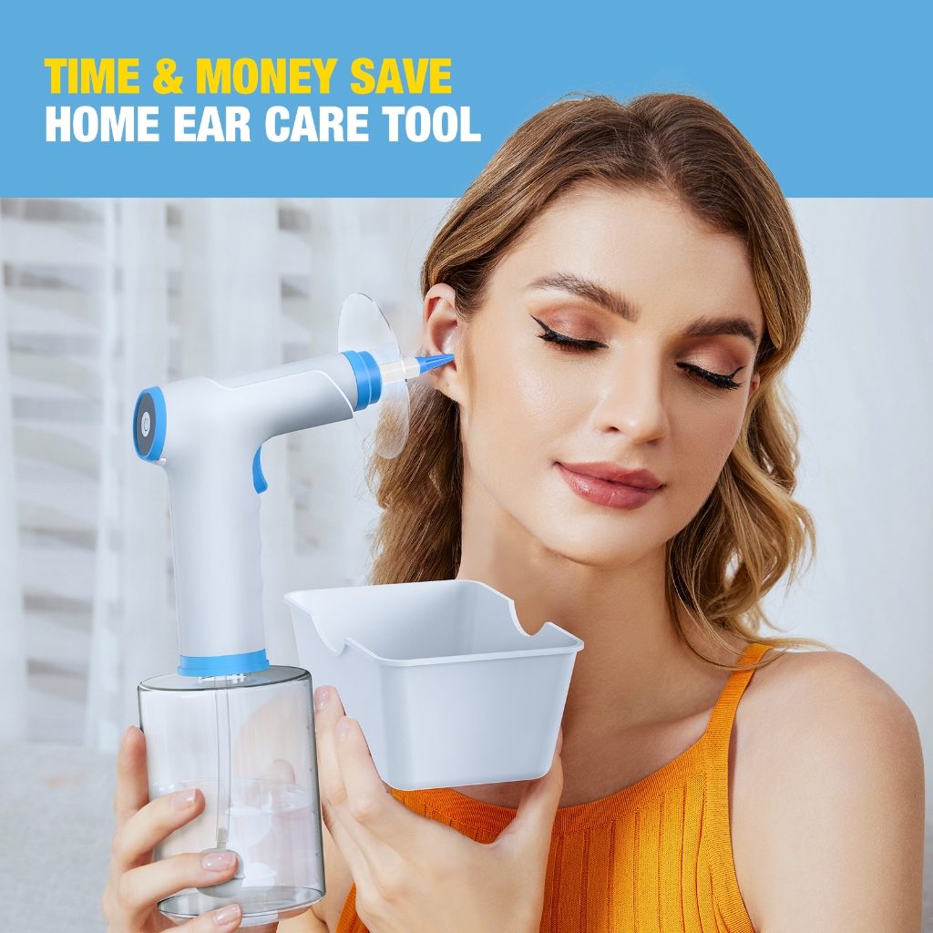 Electric Ear Water Cleaner Earwax Ear Wax Removal Irrigation System ...