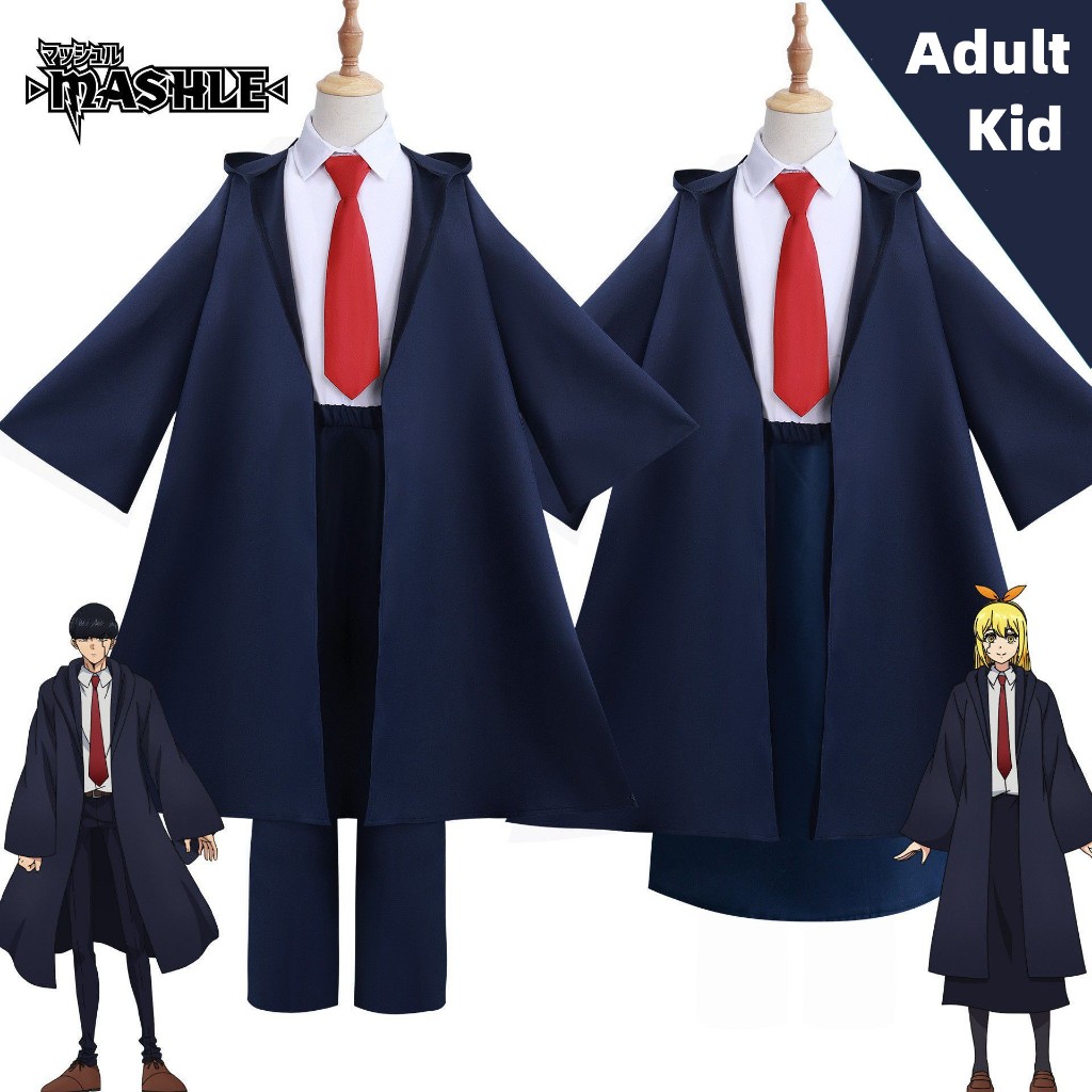 WUDU Mashle: Magic and Muscles Cosplay Costume Anime Adult Kid Cos ...