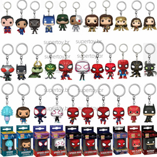 Funko Pop Keychain Marvel Avengers: Spider-Man Gwen Stacy Peter Parker ...