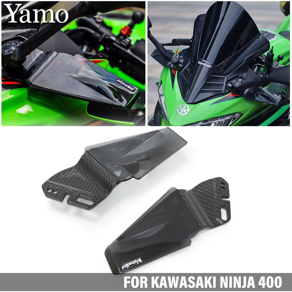 For Kawasaki Ninja 400 300 motorcycle modified rearview mirror fixed ...