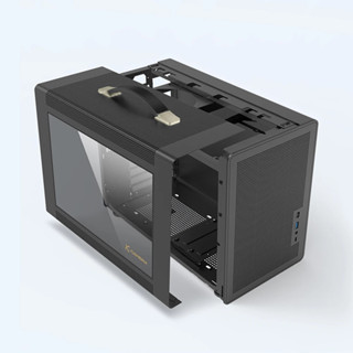 Power Train MATX P60 Desktop Small Case Portable Handheld Case ITX ...