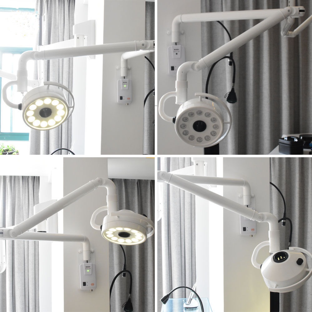 Medical 12-hole LED 36W auxiliary lighting examination lamp ceiling ...