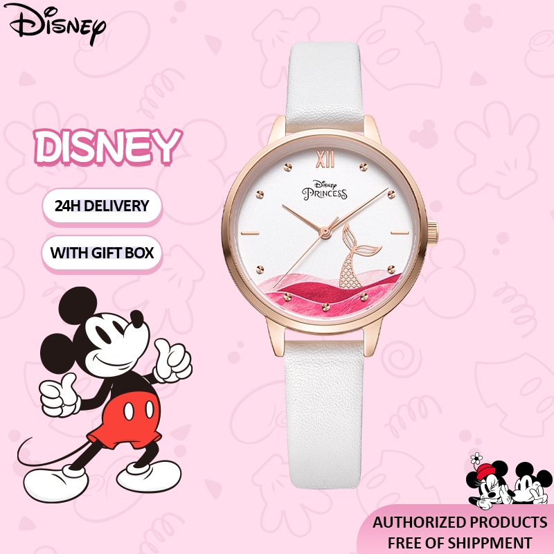 Disney Official Authentic Princess Series Mermaid Trendy Niche Ladies ...