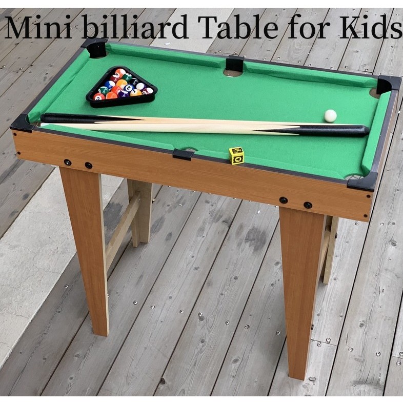New billiards kids Mini Billiard Table For Kids Wooden Tabletop Pool ...