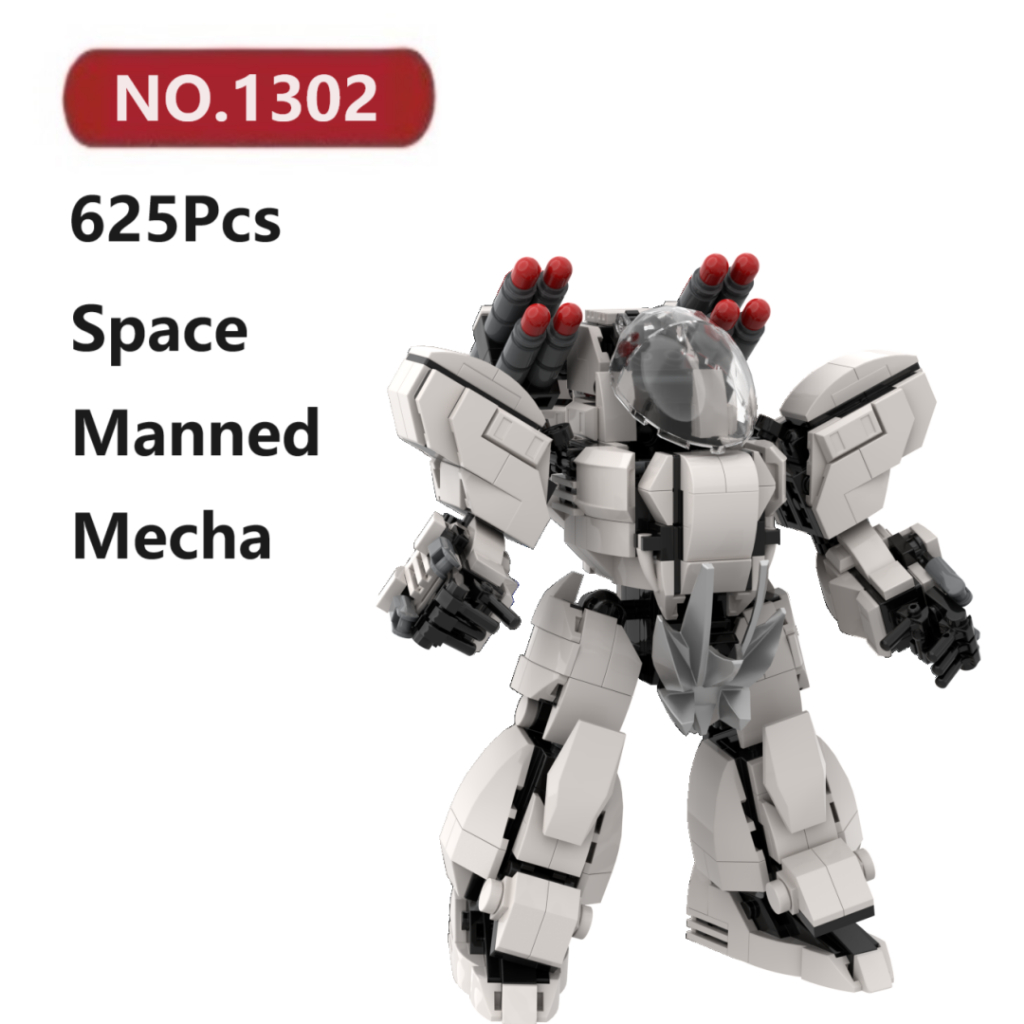 [MOC]Space Manned Mecha Building Blocks 625 Pcs Mecha Bricks Toy Set ...