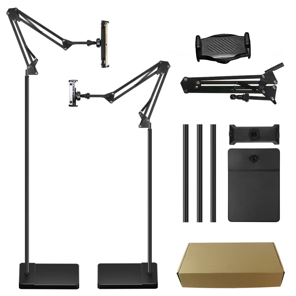Cell Phone Holder Floor Stand Bedside Lazy Watching TV Live Stands ...