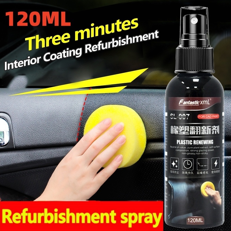 Car Plastic Restorer Back To Black Gloss Cleaning Auto Polish Repair Coating Car Wax Retreading ...
