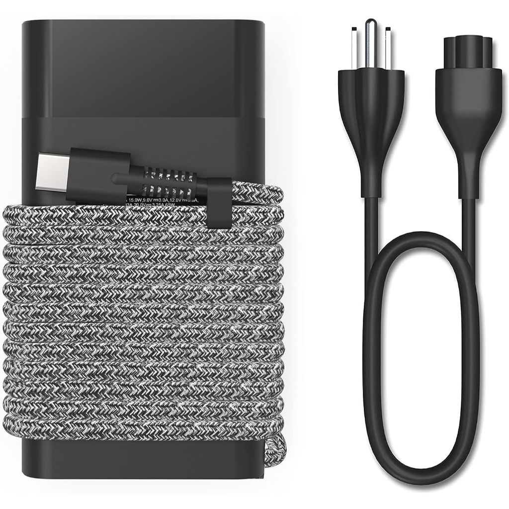 New Slim HP 65W USB-C Power Adapter Fit hp Spectre x360 Charger,Dell ...