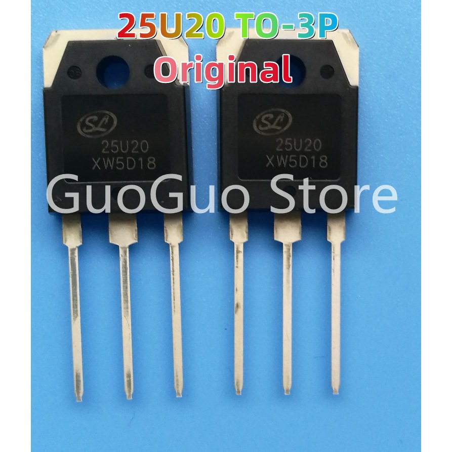 10pcs Original 25U20 TO-3P SFR25U20PNA SFR25U20PN TO3P 25A/200V ...
