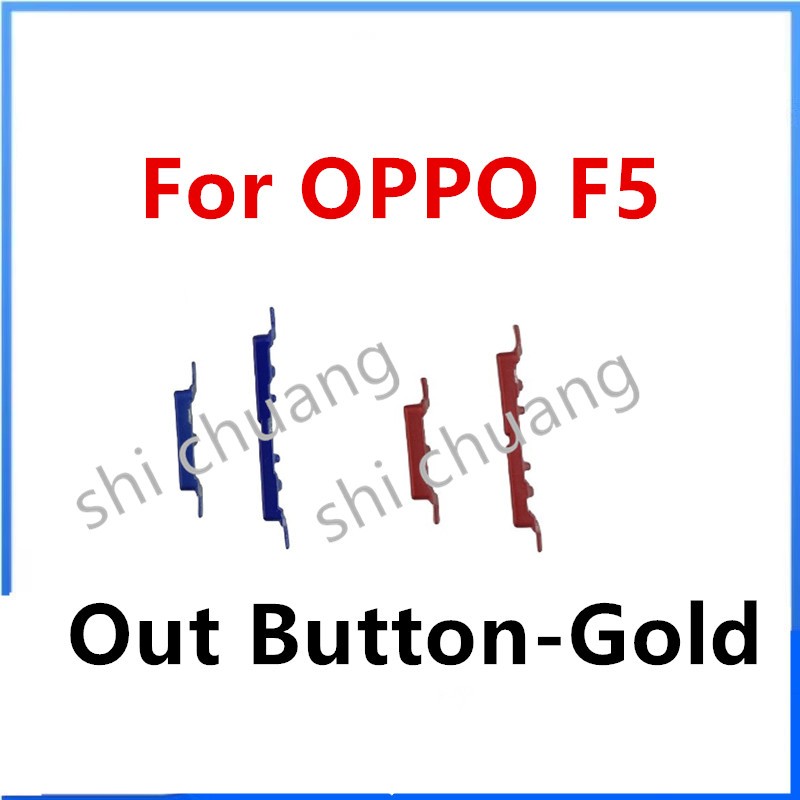 For OPPO F5 A73 Power On Off Button Volume Switch Control Side Keys ...