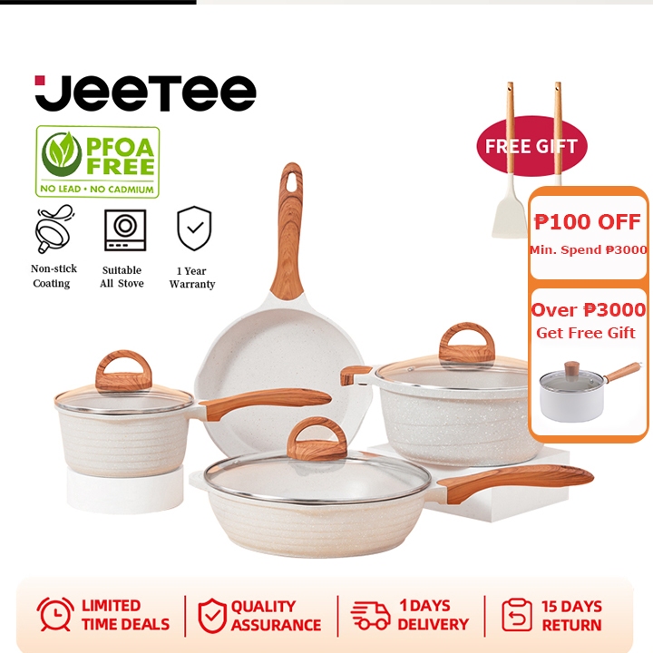 【Can Use 20% Mega Discount Shopee Voucher】Jeetee Non Stick Pan Kitchen ...