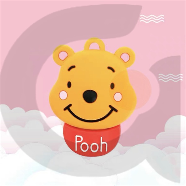 Cartoon Pooh Bear Silicone USB 2.0 High Speed Flash Drive 1GB 2GB 4GB ...