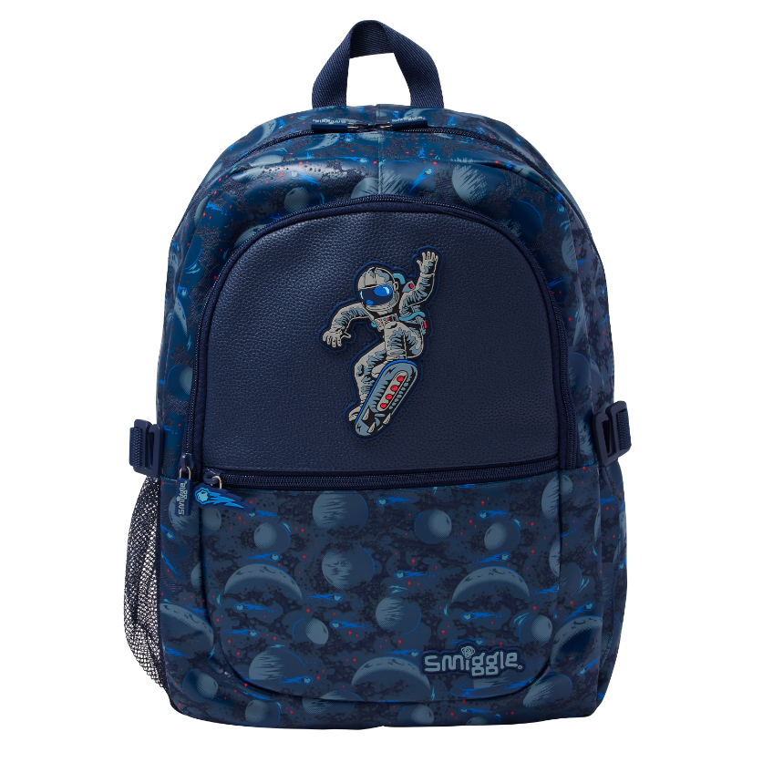 Smiggle Epic Adventures Classic Attach Backpack astronaut school bag ...