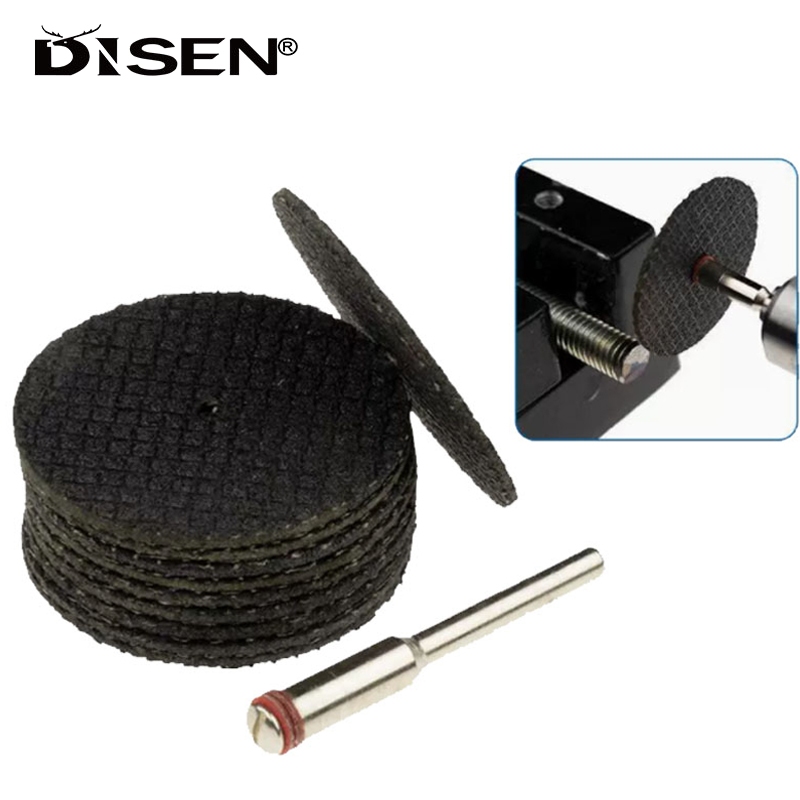 Abrasive Cutting Disc 32mm With Mandrels Grinding Wheels For Dremel ...