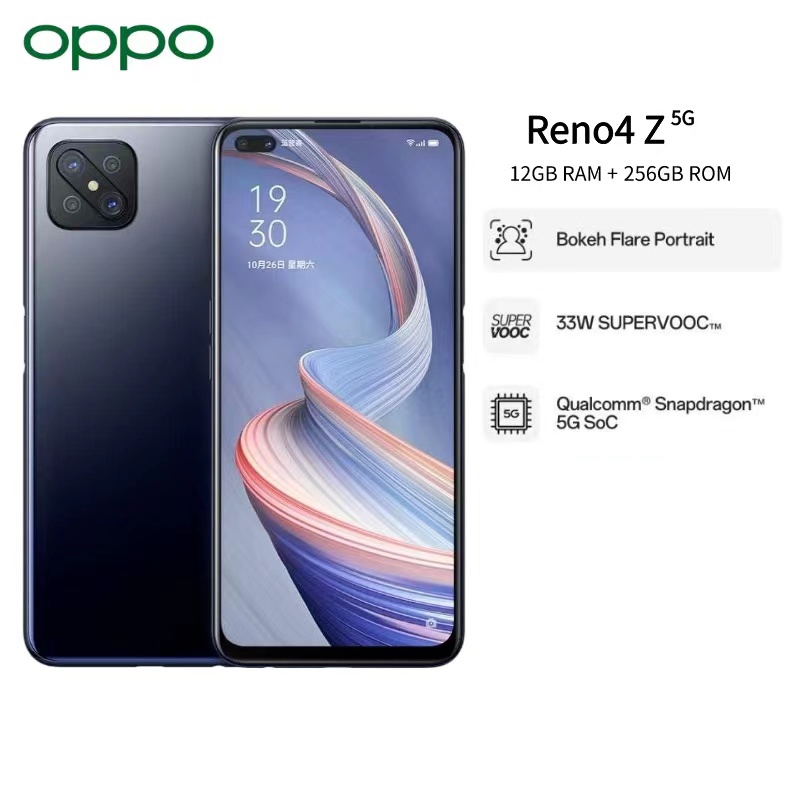 oppo reno 4z 12GB 256GB Smart Phone 5G 120hZ 5G Dual sim 6.57'' | Shopee Philippines