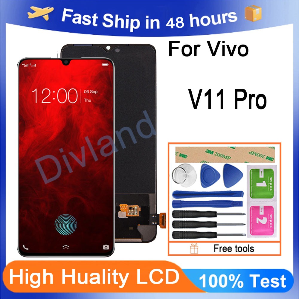 AMOLED Vivo V11 / Vivo V11 Pro 1804 1806 1814 PD1813F_EX LCD Display ...