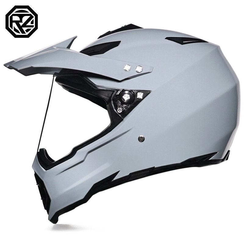 motorcycle helmet with sun shield road cross motocross helmet double ...