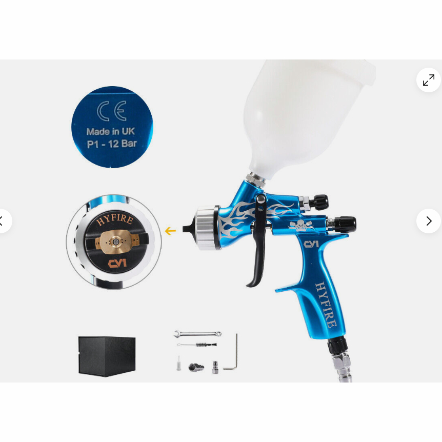 Replacement Devilbiss CV1 spray gun 1.3mm HVLP airless spray painting ...