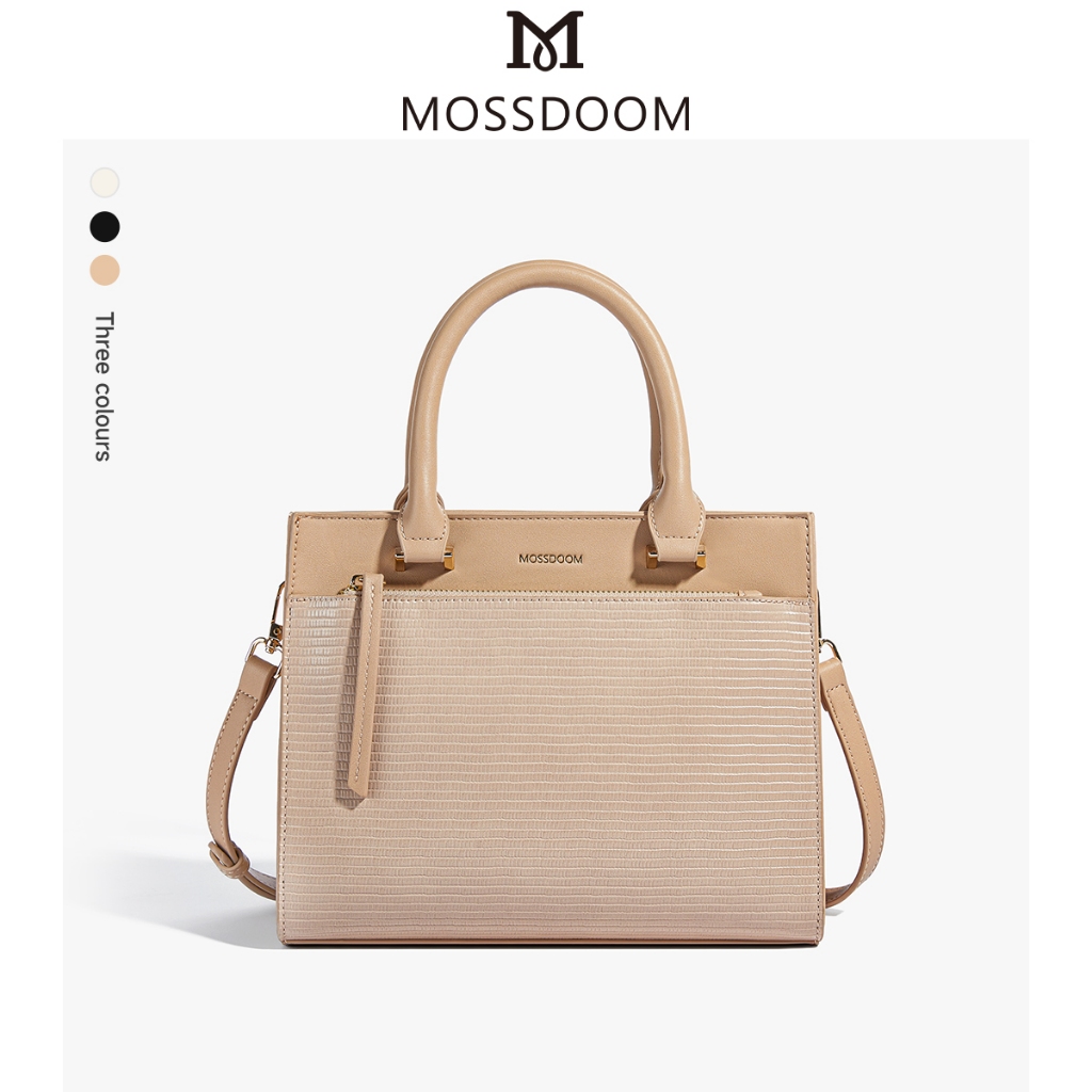 MOSSDOOM Fashion Ladies Bag Solid Color Handbag Shoulder Bag | Shopee ...