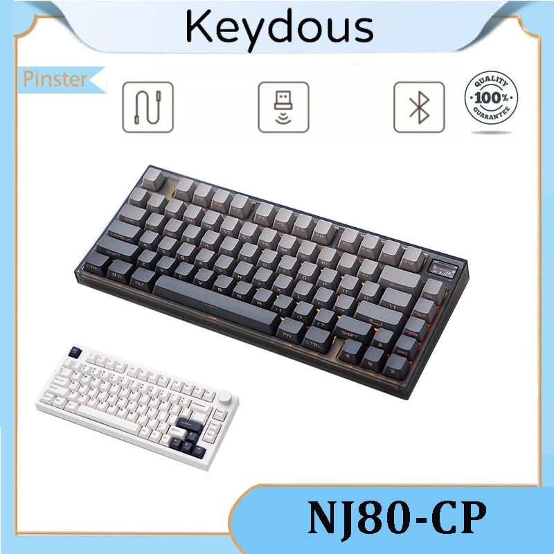 Keydous NJ80-CP /NJ81-CP Magnetic switch gaming mechanical keyboard ...