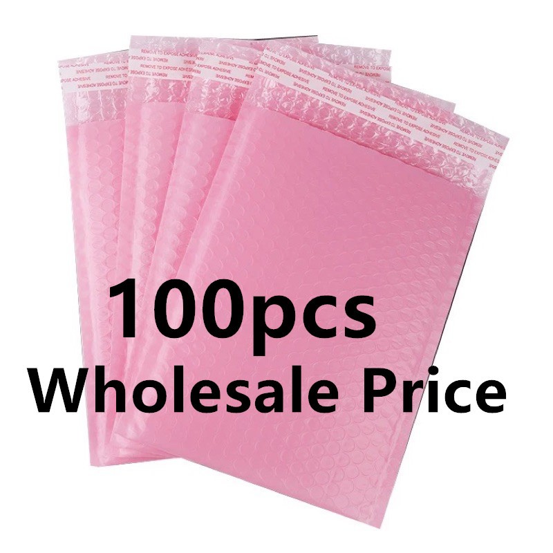 50/100pcs Self adhesive Bubble Poly Mailer Plastic Padded Envelope ...