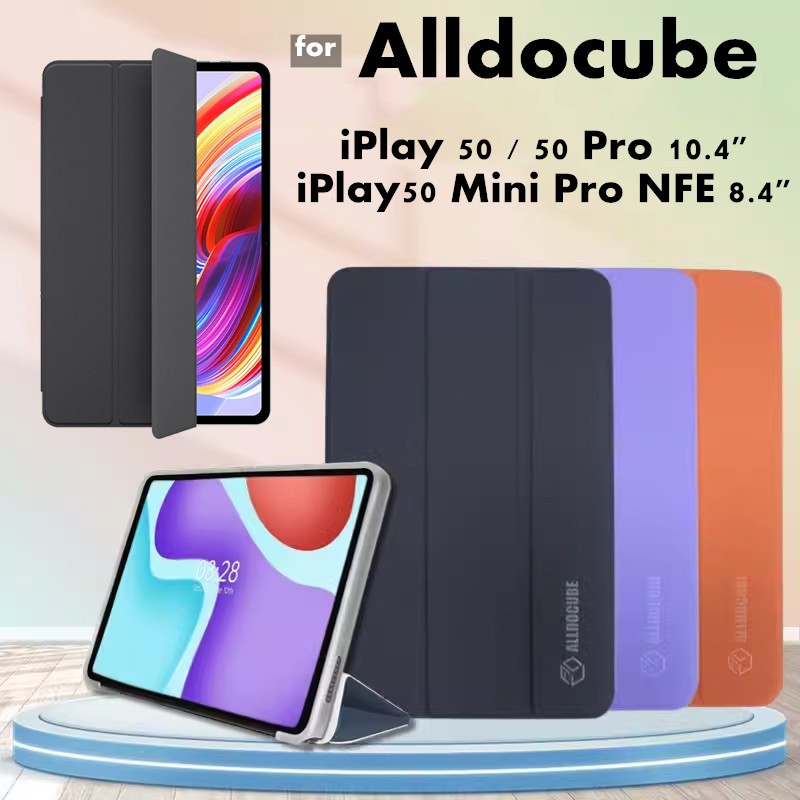 Flip Case for Alldocube iPlay 50 Mini Pro NFE 8.4 inch Tablet Ultra Thin PU Leather+TPU Stand ...