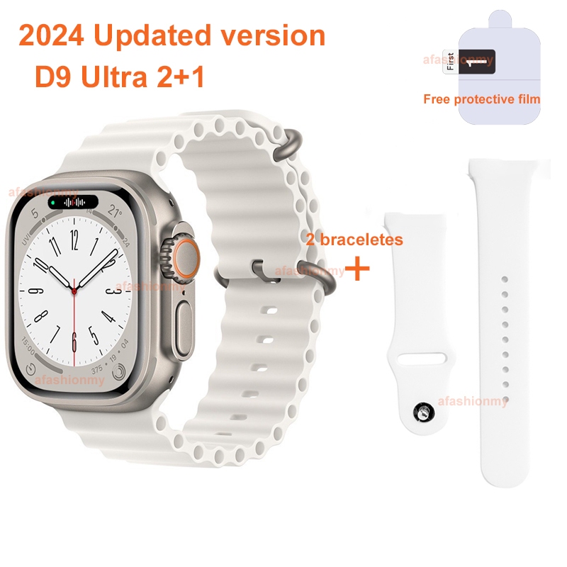 illunt 2024 D9 Ultra 2+1 smartwatch 1 : 1 Original Series 8 49mm IP67 ...
