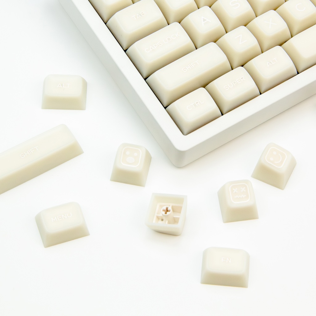 Xvx White Marble MDA mechanical numeric keyboard key cap semi ...
