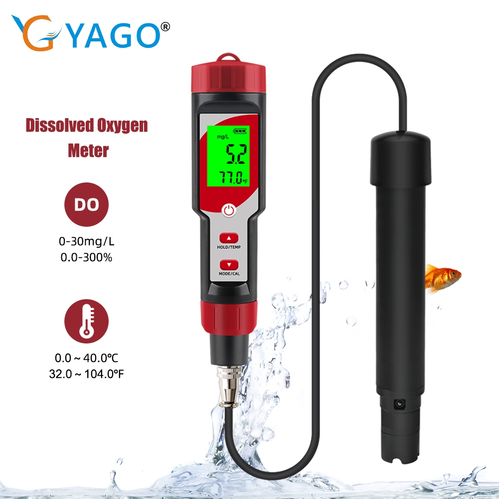 Digital Dissolved Oxygen Meters Digital&DO Meter with ATC, Dissolved ...