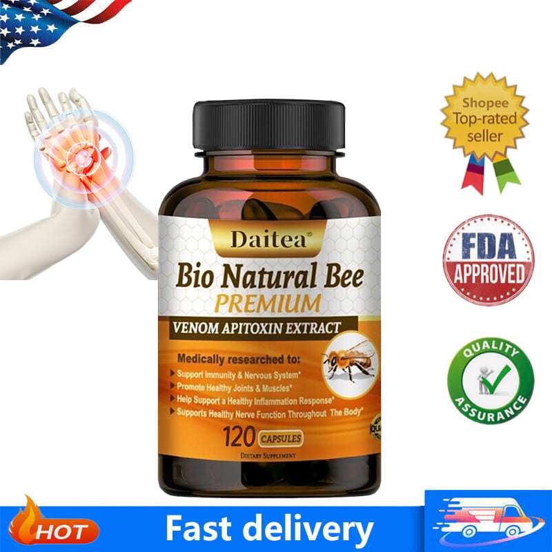 Natural bee venom extract to improve joint health, mobility and comfort ...