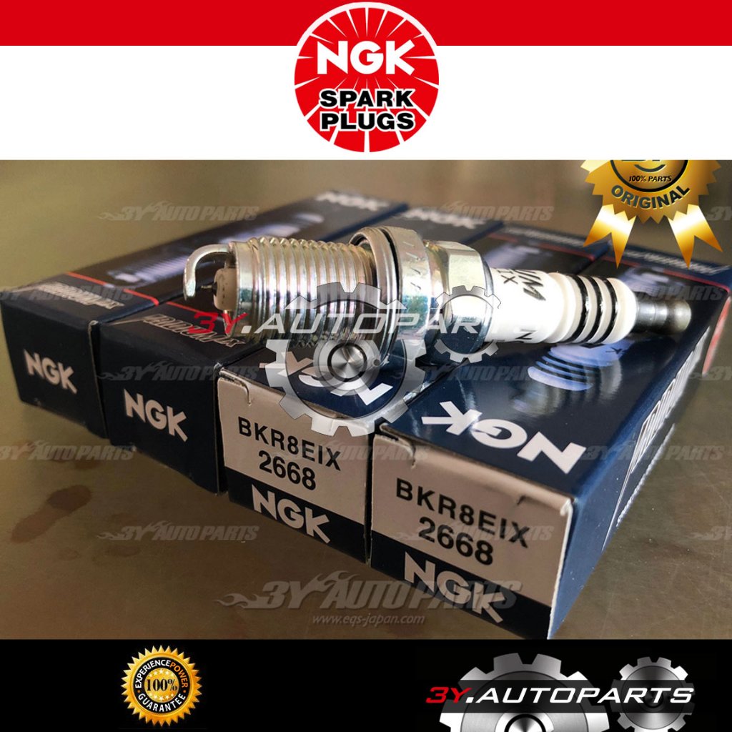 (NEW BKR8EIX STOCK)(100% ORIGINAL) #2668 (4pcs) NGK IRIDIUM IX vtec ...